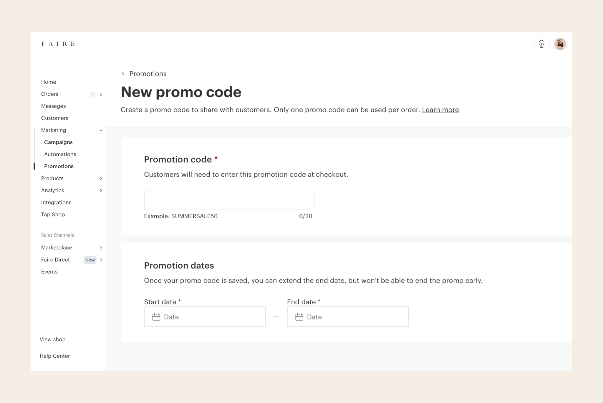 Convert leads and delight customers with promo codes